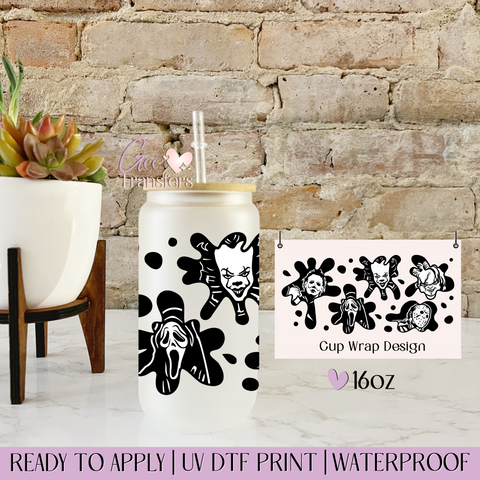 Jack Skellington Halloween - 16oz UV DTF WRAP – GCC Transfers