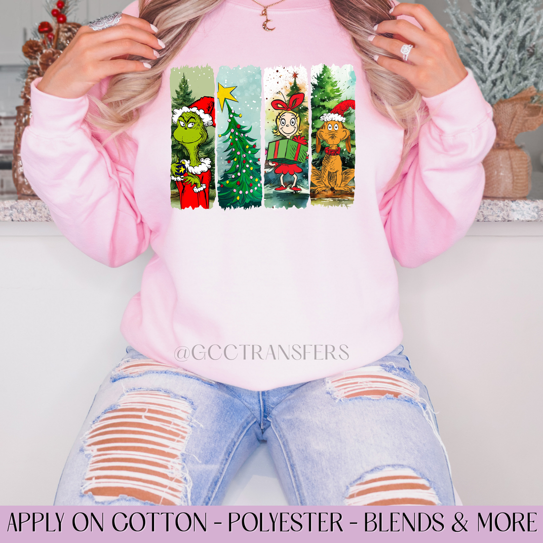 Retro Grinch Character Movie - Full Color DTF Transfer – GCC Transfers