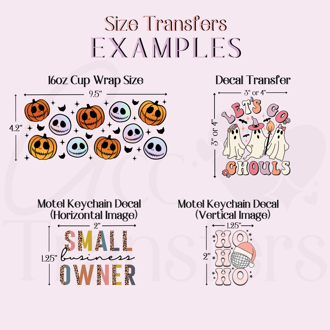 Custom UVDTF Gang Sheet (Perfect for Hard Surfaces) – GCC Transfers