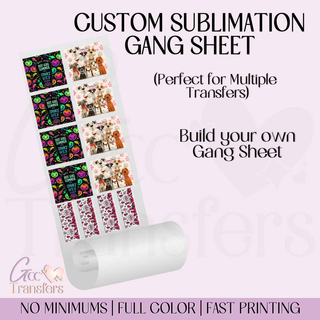 Custom Sublimation Transfers – GCC Transfers